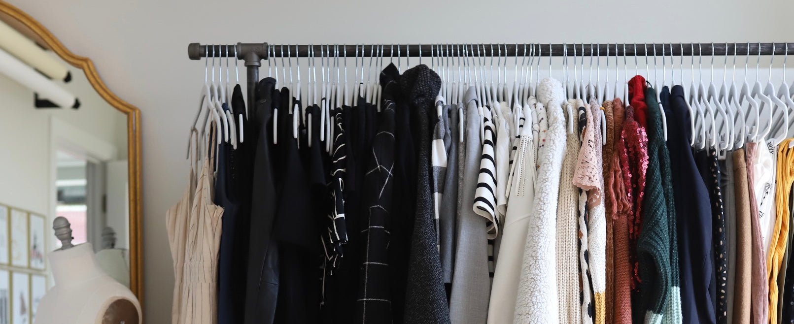 DIY Rolling Clothing Rack with Shelves – kdornbier designs